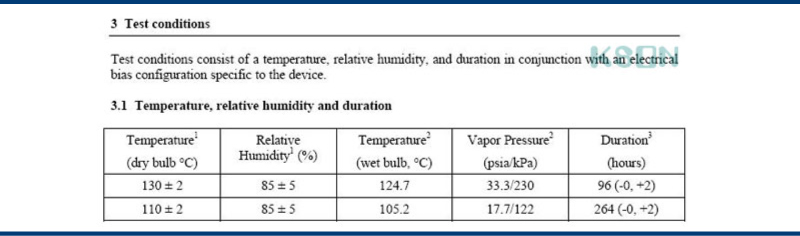 太阳能模组HAST与PCT试验说明